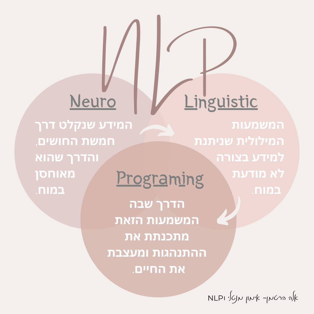 מה זה NLP? ואיך זה יכול לשפר את חייך? - אלה הרטמן